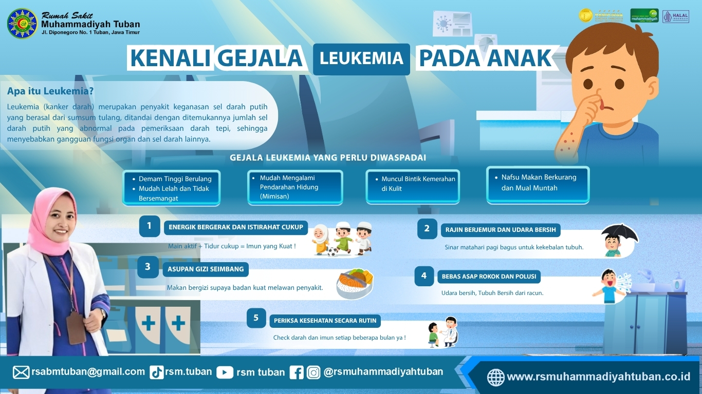 Kenali gejala leukemia pada anak – Pers MUTU