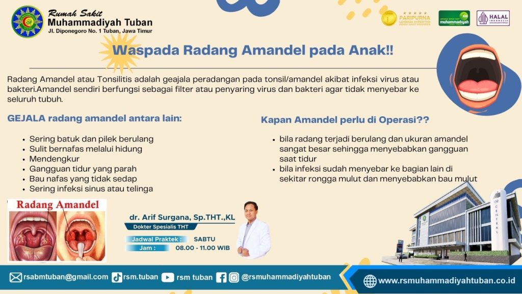 Waspada Radang Amandel pada Anak !!! – Pers MUTU